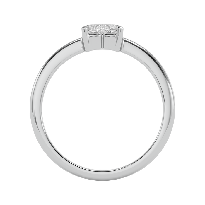 Lab Grown Diamond Promise Rings Online For Women - Blu Diamonds